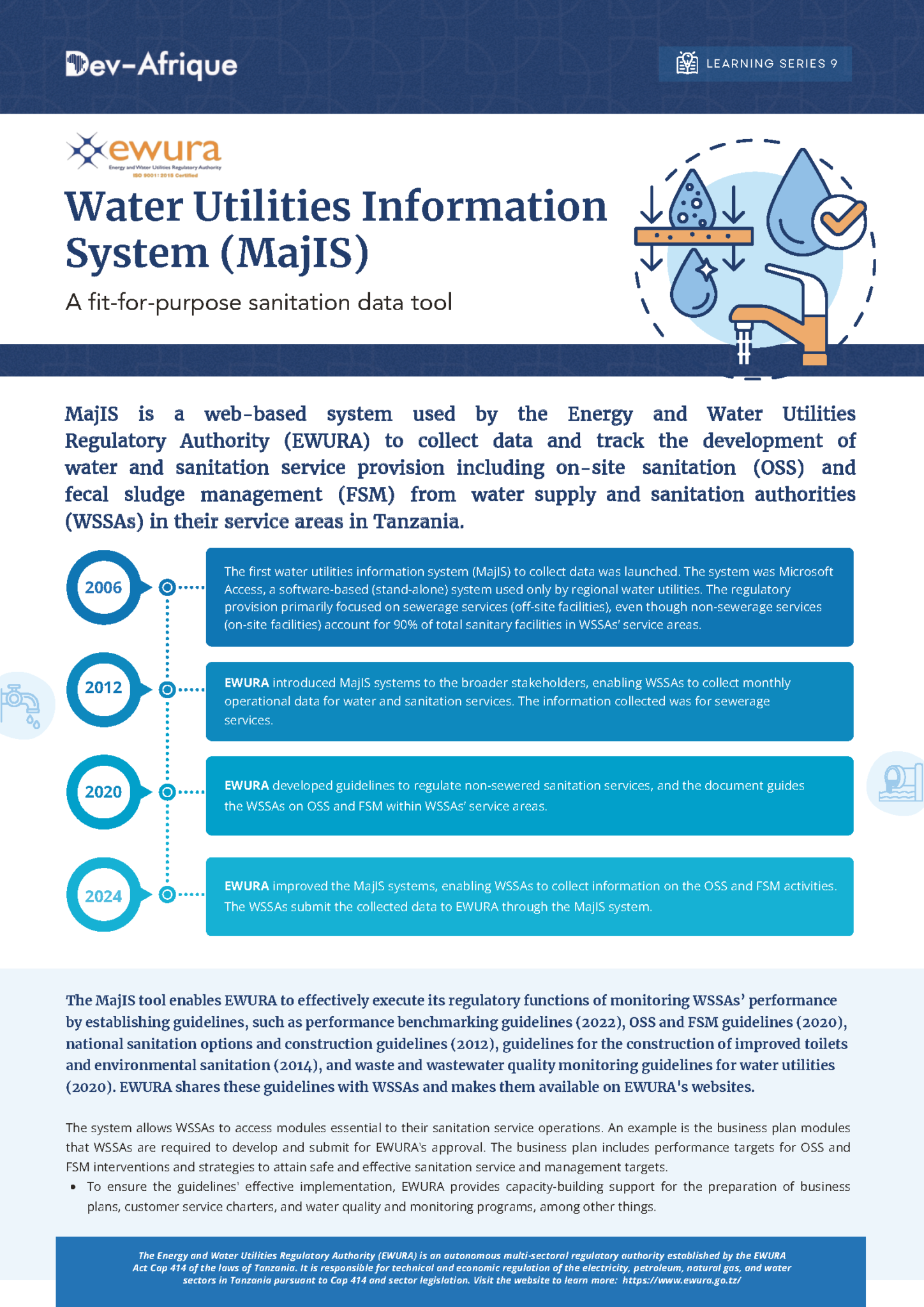 Water Utilities Information System (MajIS) - Dev Afrique